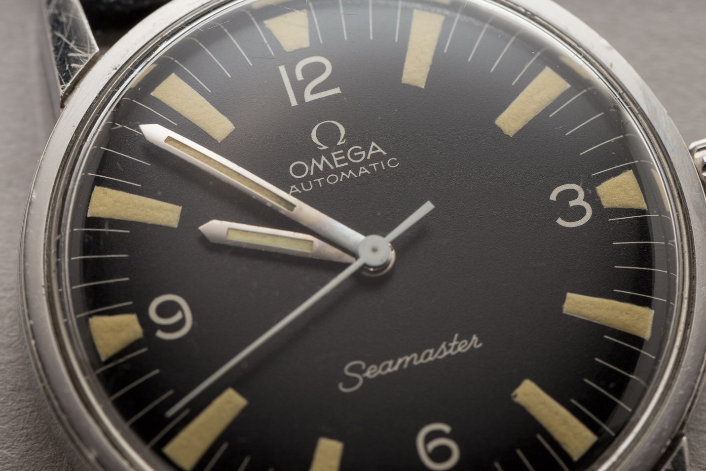 Omega Seamaster Vintage Watch Military Dial 165.002 - Shuck the Oyster ...