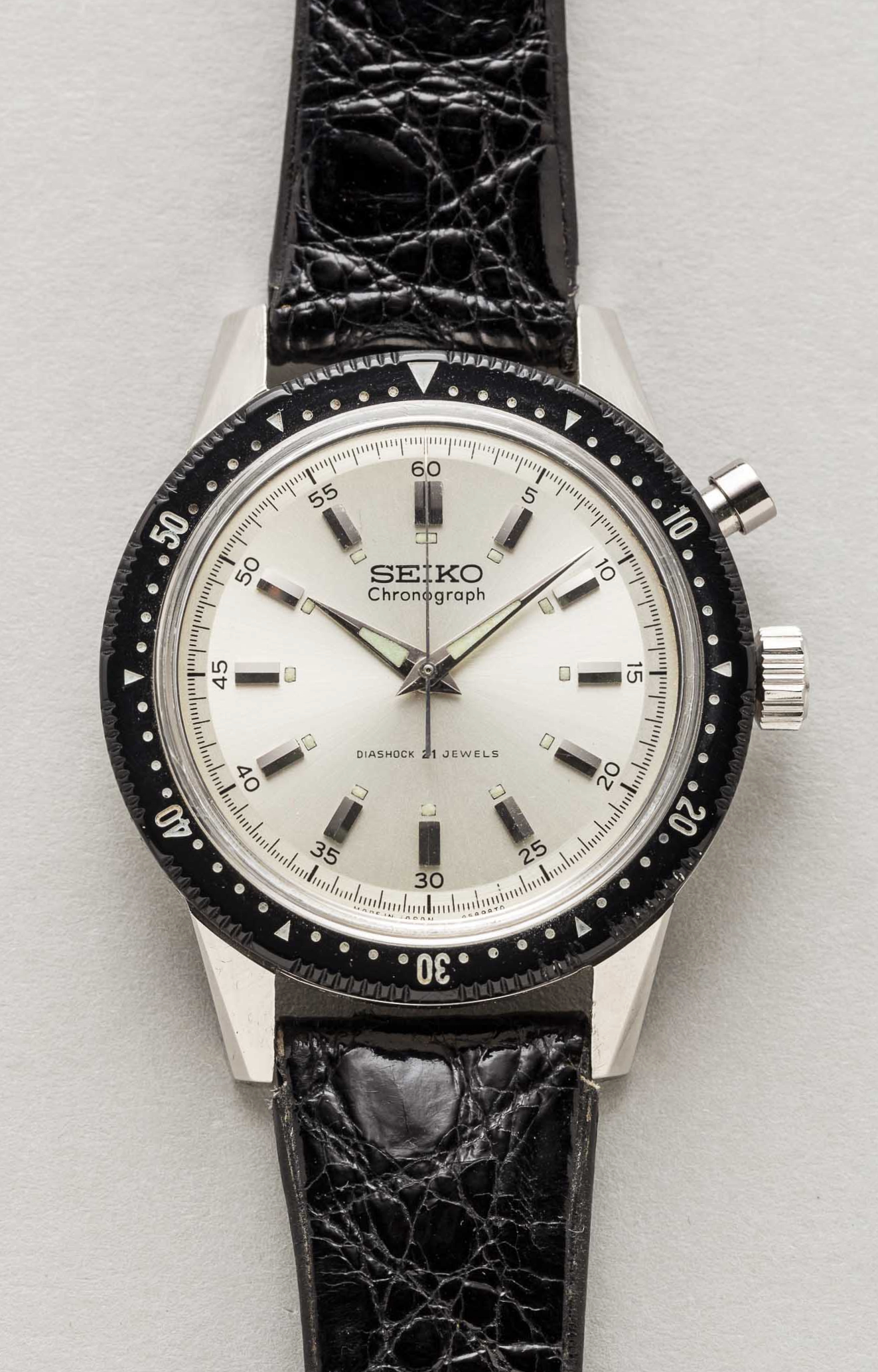 Seiko Vintage Tokyo 1964 Monopusher Chronograph NOS - Shuck the Oyster ...